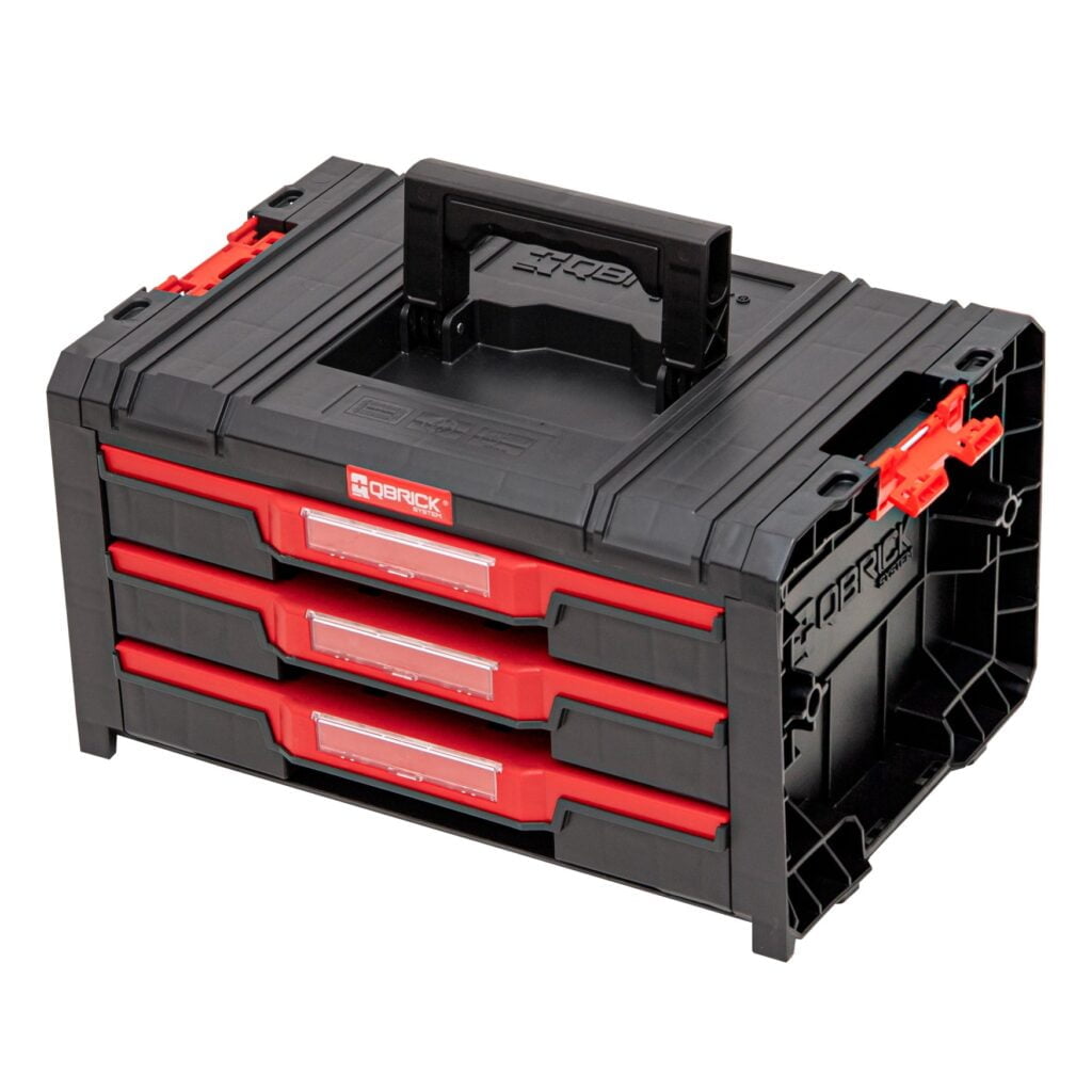 Qbrick System PRO Drawer Workshop SET 1 » Szafka na kółkach!
